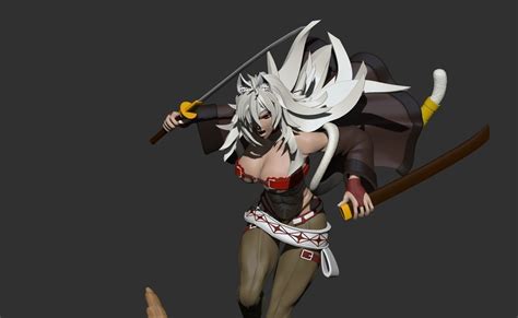 Ghislaine Dedoldia Mushoku Tensei 3d Model 3d Printable Cgtrader