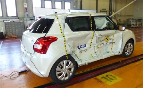 New Generation Suzuki Swift Scores 3 Stars In Euro Ncap Crash Test