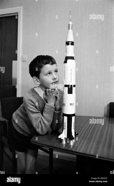 Apollo 8 Rocket Model
