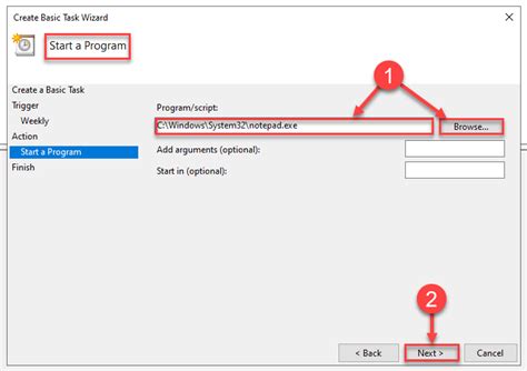 Create A Basic And Advanced Task On Windows 2019 Server