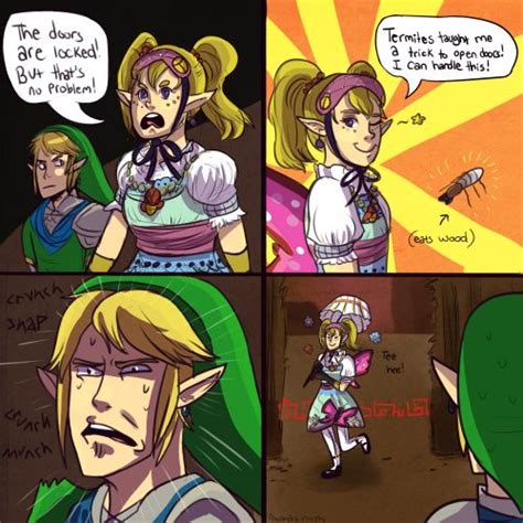 Gamer Girl Comic Hyrule