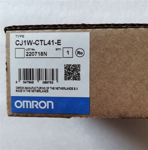 Omron CJ1W CTL41 E CompoNet Unit Module