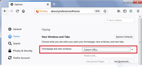 How To Set Any Webpage As Homepage In Different Browsers