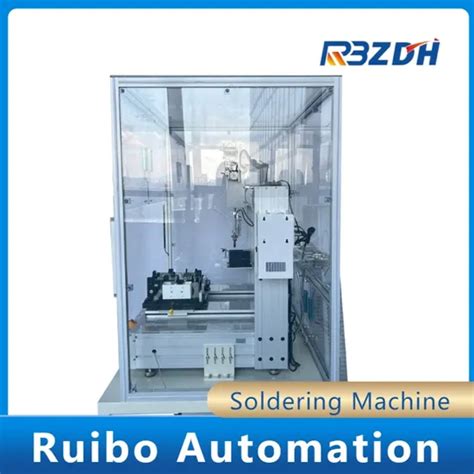 Ruibo Desktop Automatic Soldering Robot Machine For Assemblyproduction