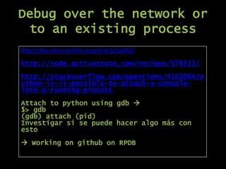 Introduction To The Python Debugger Pdb Ppt