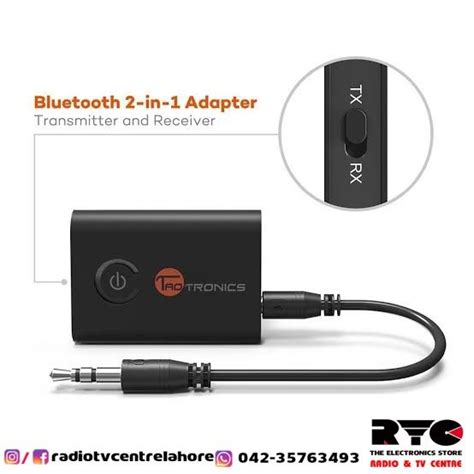 Tt Ba07 Taotronics Bluetooth Wireless 2 In 1 Transmitter And Receiver Radio Tv Centre