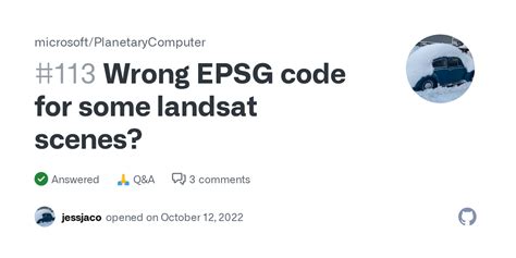 Wrong EPSG Code For Some Landsat Scenes Discussion 113 Microsoft PlanetaryComputer GitHub