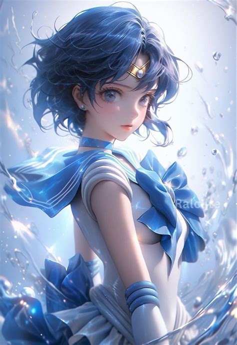 Sailor Mercury Fan Art Sailor Moon Mercury Wallpaper Sailor Moon Art