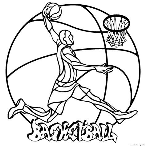 Free Printable Basketball Coloring Pages 100 Best Coloring Pages Of An