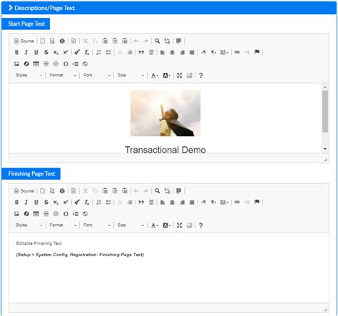 System Config Registration