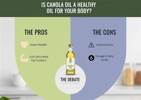 Is Canola Oil Healthy Benefits And Risks Explained