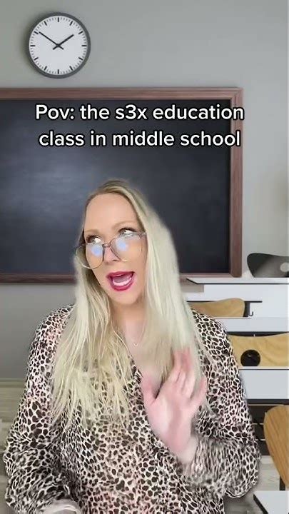 Middle School Sex Education Class Teaches What Shorts Youtube