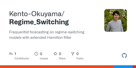 Github Kento Okuyama Regime Switching Forecasting In Regime Switching Models That Emerge From