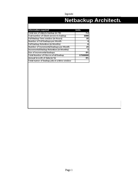 Netbackup Architecture Designer Pdf Backup Computer Data Storage