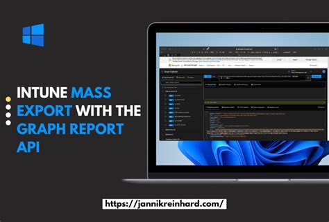 Intune Mass Export With The Graph Report Api Ai And Modern Device