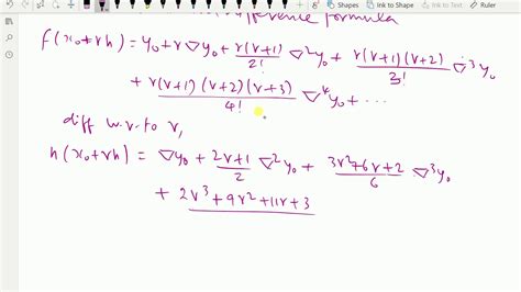 numerical methods and analysis numerical differentiation 74 youtube