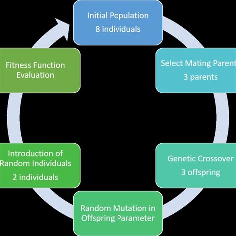 Flow Chart Depicting Genetic Algorithm Procedure Download Scientific Diagram