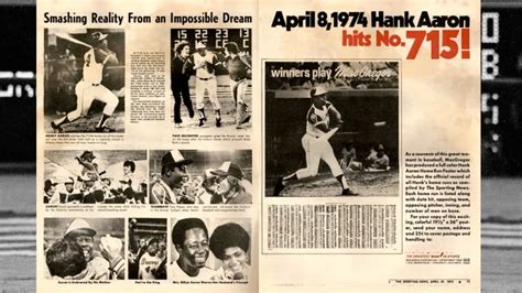 50 Years Later Remembering Hank Aarons 715th Home Run Sporting News