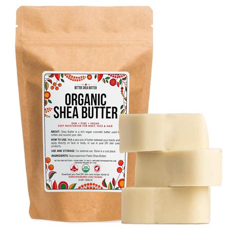 Organic Shea Butter Raw Unrefined Pure African Shea