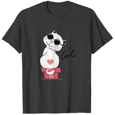 Cool Cat Sitting On A T Package T Shirts Sold By Stylish Finds Sku
