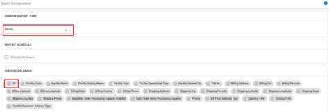 Facility Export Unicommerce Support Portal