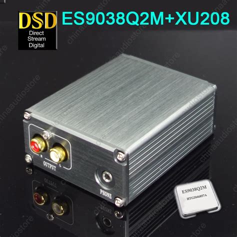 Mini ES9038Q2M ES9038 XMOS XU208 USB DAC USB Soundcard Headphone Out DSD Native High Resolution