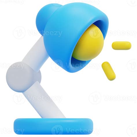 Table Lamp 3d Render Icon Illustration 12243228 Png