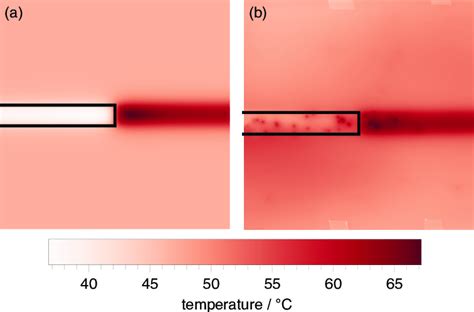 Simulated A And Experimental B Maps Of Back Of Module Temperature Download Scientific