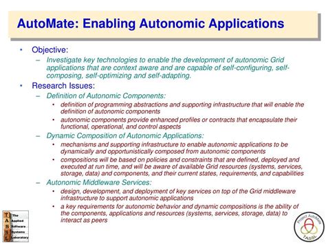 Ppt Autonomic Applications For Pervasive Environments Powerpoint