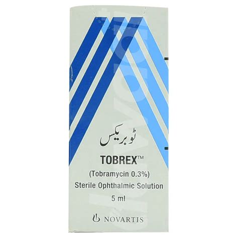 Tobrex 0 3 Drops— Dawaai Uses Side Effect Price In Pakistan