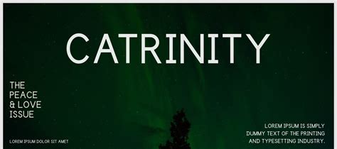 Catrinity Font Download Free Fontdownload