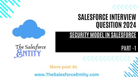 Salesforce Interview Quesition 2024 The Salesforce Entity