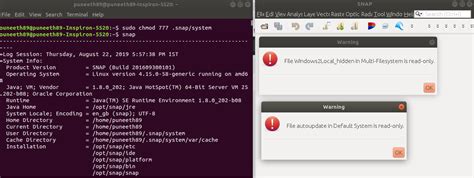 Installation Problem In Linux Snap Step Forum