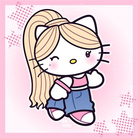 Hello Kitty Aesthetic Dessins Faciles Mignons Dessin Hello Kitty