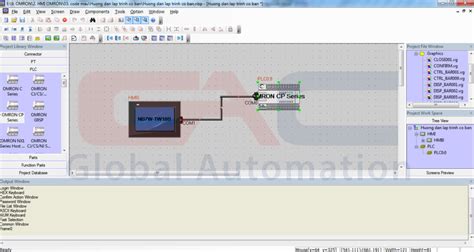 Hướng Dẫn Kết Nối Hmi Omron Với Plc Omron Tự Động Hoá Toàn Cầu