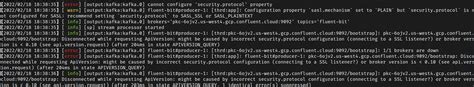 Out Kafka Cannot Connect Via Sasl On Fluent Bit Issue Fluent Fluent Bit Github