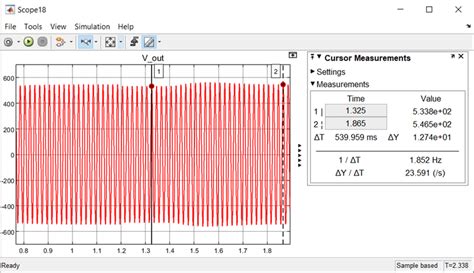 A Vdc Waveform B Imean Waveform C Vout Ac Waveform L L Fault