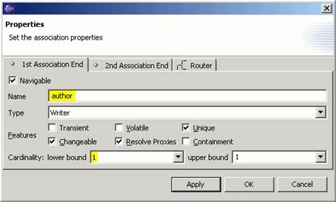 Creating An Emf 11 Model Using A Graphical Editor