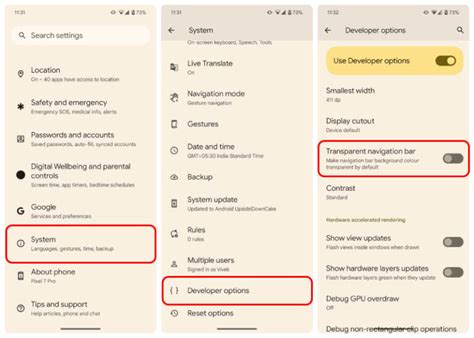 Transparently Navigate How To Enable Transparent Navigation Bar On Android MashTips