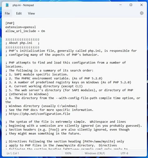 Encuentre El Archivo Php Ini Delft Stack