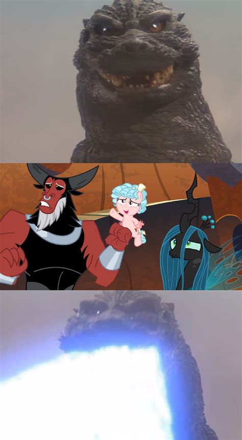 Mlp Villains React Godzilla By Mnstrfrc On Deviantart
