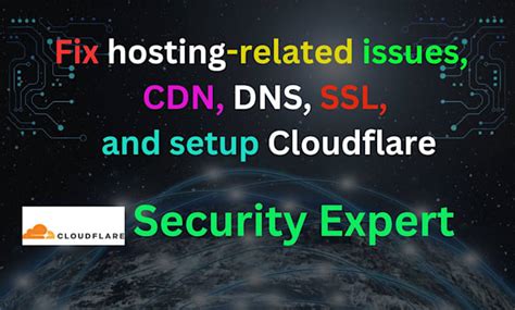 Fix Cdn Dns Ssl Setup Cloudflare And Ddos Security By Sikder Tanzit Fiverr