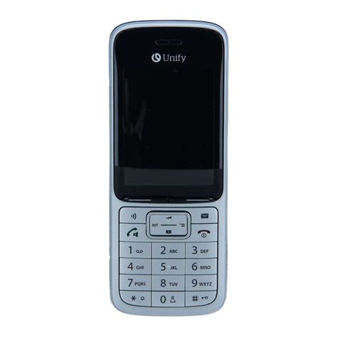 UNIFY OPENSCAPE DECT PHONE SL6 USER MANUAL Pdf Download ManualsLib