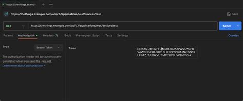 Authentication The Things Stack For LoRaWAN