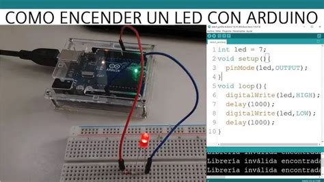 Cómo Programar Una Luz Led En Arduino Leds Ar