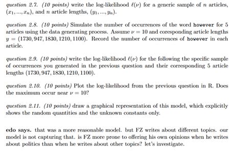 Solved Problem 2 Set Up You Collect Another Random Sample
