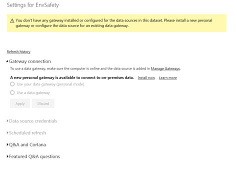 solved onpremise gateway cannot connect to datasources an