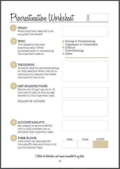 18 Tried Techniques To Improve And Combat Procrastination Free