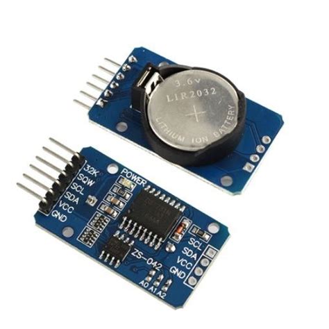 módulo rtc ds3231 real time clock 3 3v 5v shopee brasil