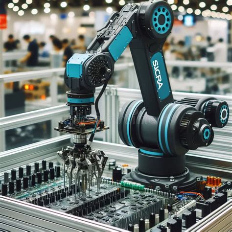 Scara Robots Selective Compliance Assembly Robot Arm Used For Hi Stock